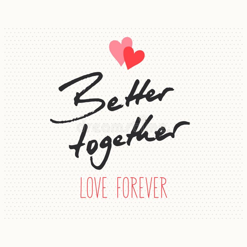 Forever Together Stock Illustrations – 17,650 Forever Together Stock ...
