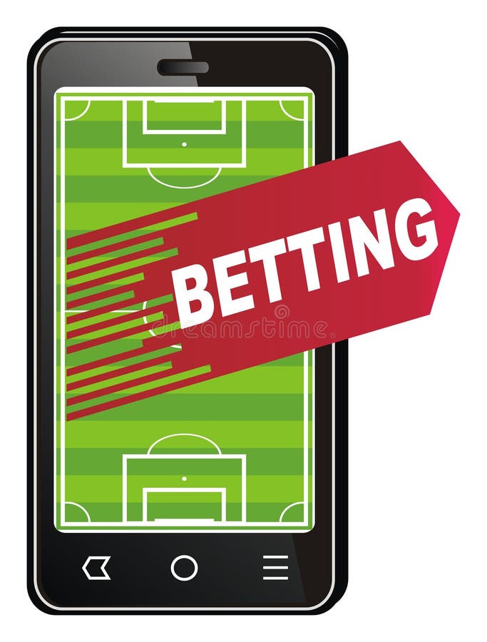 Soccer and betting stock illustration. Illustration of activity - 167413504