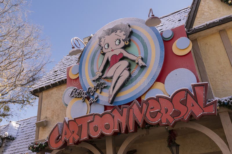 Betty Boop Store at Universal Studios Orlando. Editorial Stock Photo ...