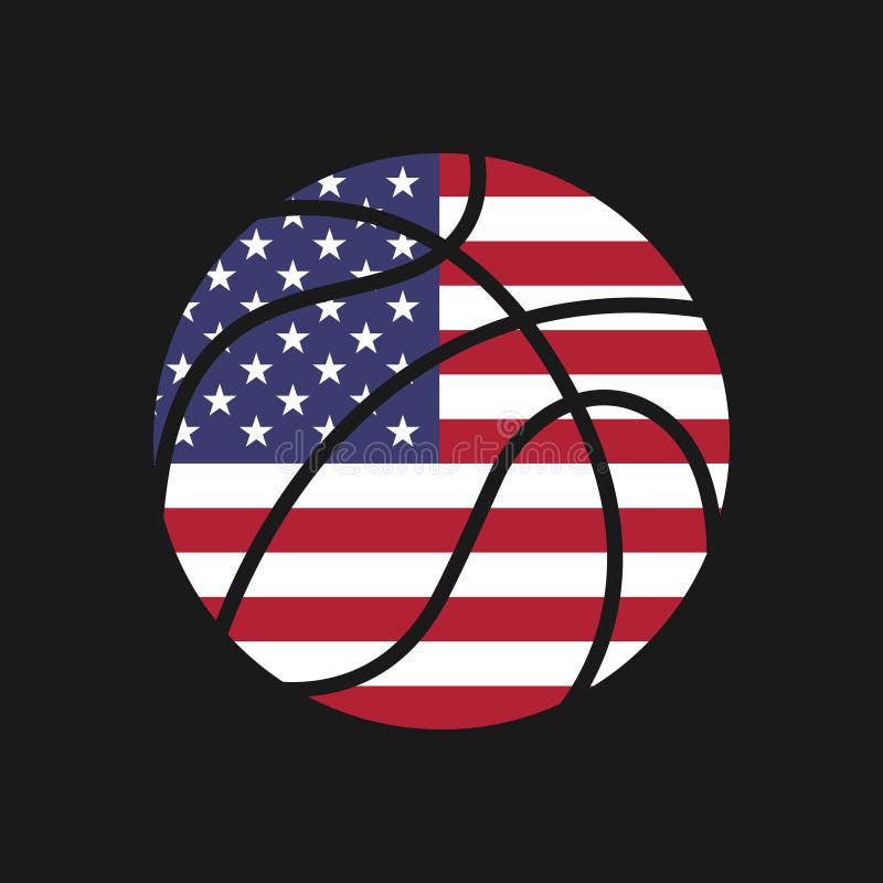 Grunge Baseball, Softball, Volleyball, Golf Ball, Basketball with Usa ...