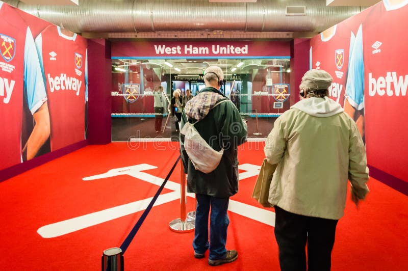 West Ham United at the London Stadium Editorial Stock Image - Image of ...
