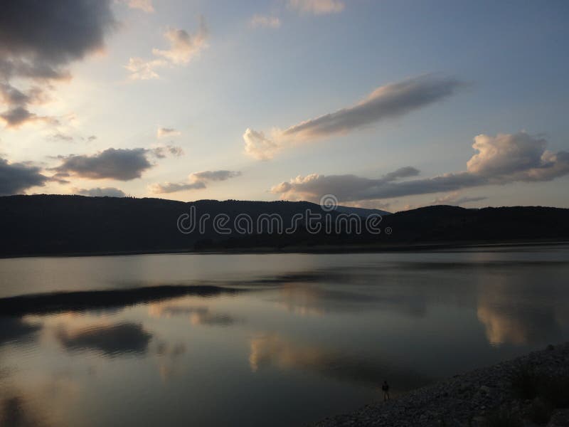 Beutiful Cloud Reflection in the Water Stock Photo - Image of cloud ...