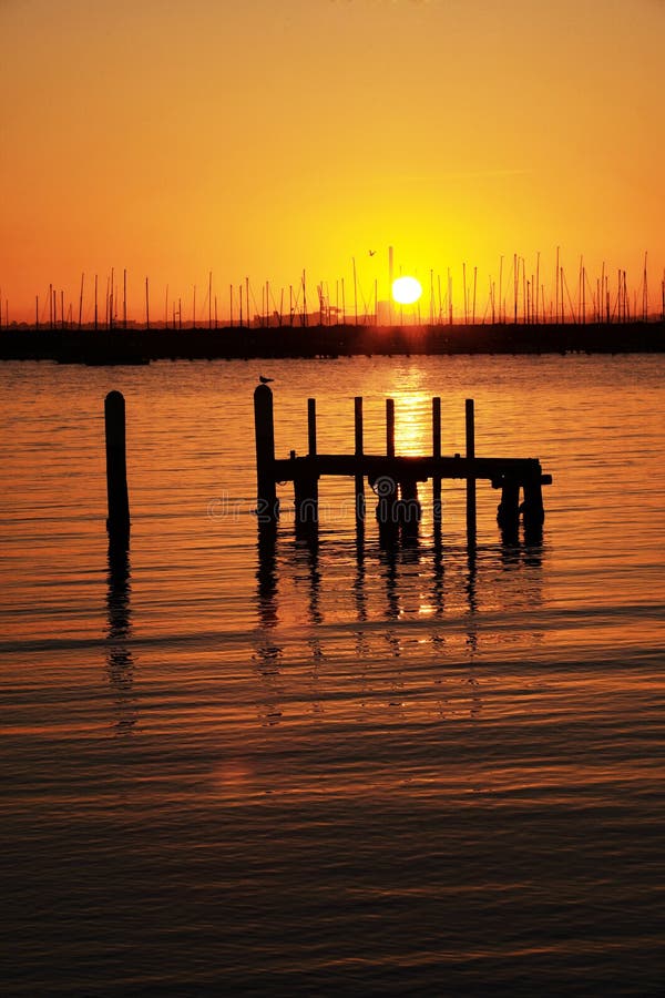 Beutiful Sunset View stock image. Image of melbourne, sunset - 1881365
