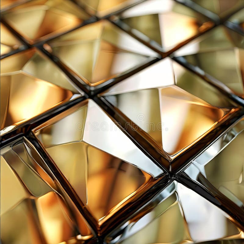 Beveled Glass Tile Glass Tiles with Angled Edges that Create Stock ...