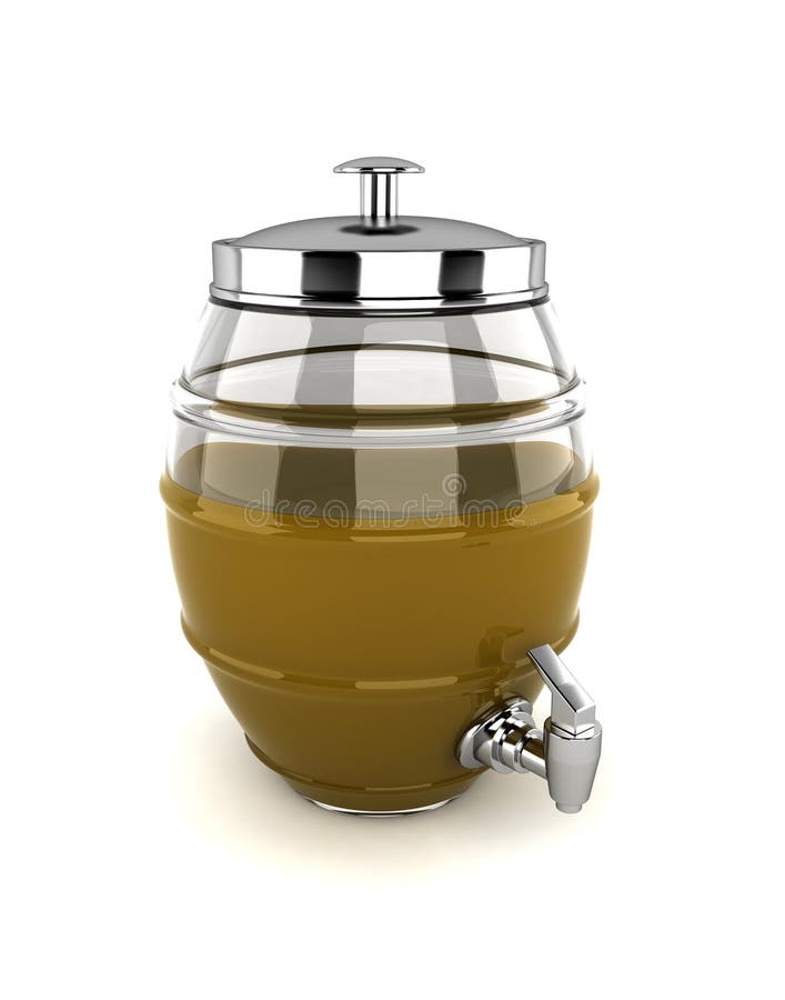 Beverage Dispenser stock illustration. Illustration of equipment ...