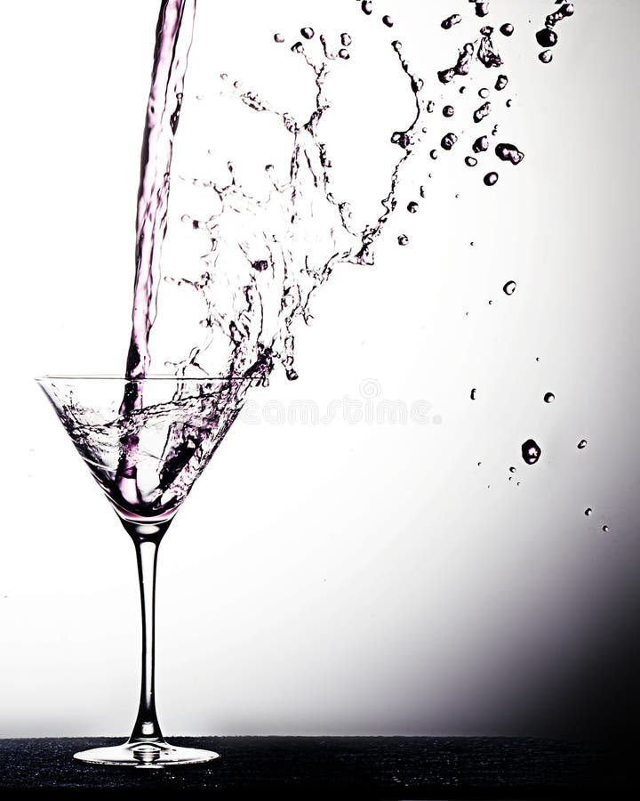 Beverage Pour stock image. Image of pink, spills, beverage - 31615977