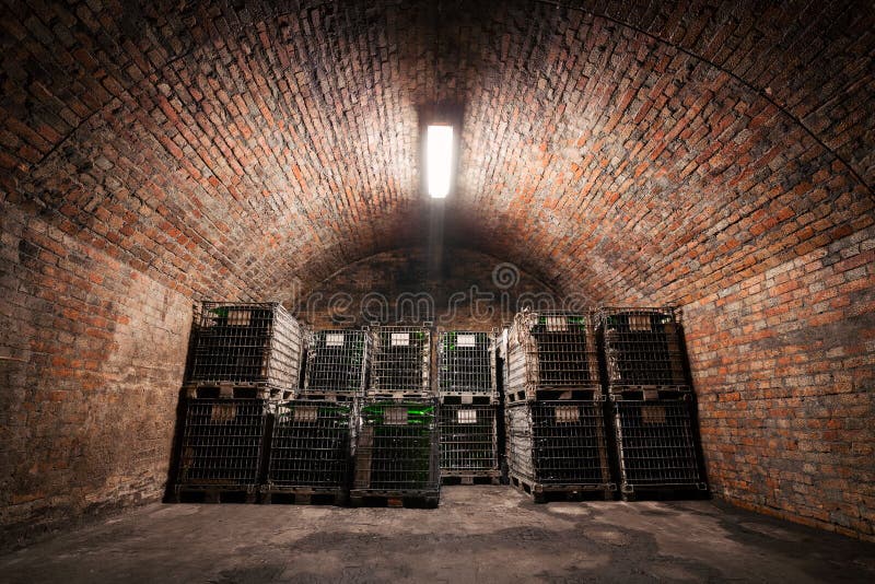Beverage storage cellar stock image. Image of wine, original - 46829435
