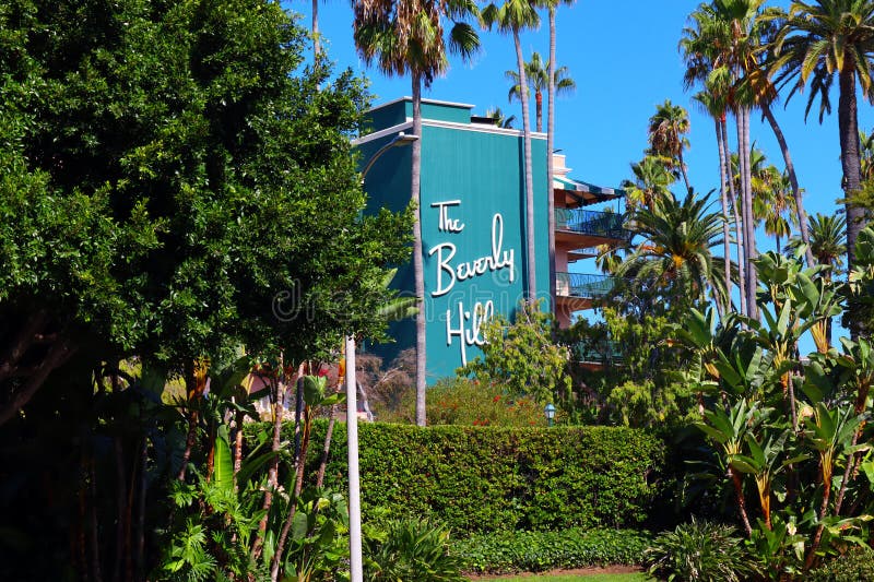 The Beverly Hills Hotel at 9641 Sunset Boulevard, Beverly Hills ...