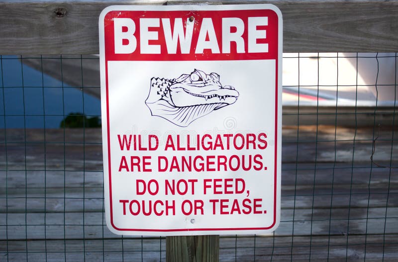 114 Crocodile Beware Sign Stock Photos - Free & Royalty-Free Stock ...