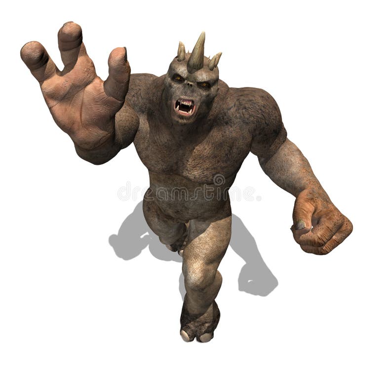 Troll Attacking Stock Illustrations – 25 Troll Attacking Stock ...