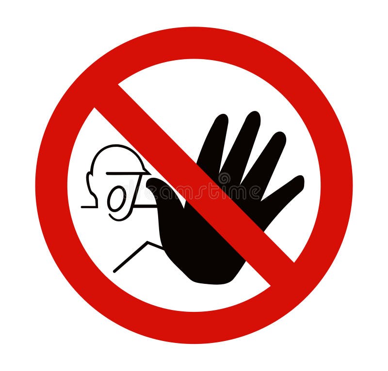 Construction Safety Symbols Stock Vector - Illustration of person, fall ...