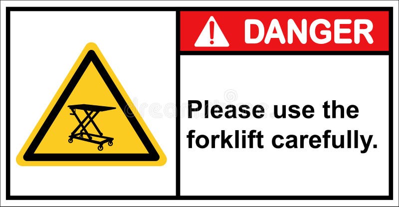 Beware of the Dangers of CNC Machines.,Safety Sign Stock Vector ...