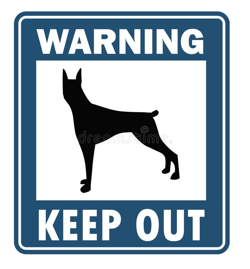Beware of dog, sign vector stock vector. Illustration of plate - 42325074 Beware of dog, sign vector stock vector. Illustration of plate - 42325074
