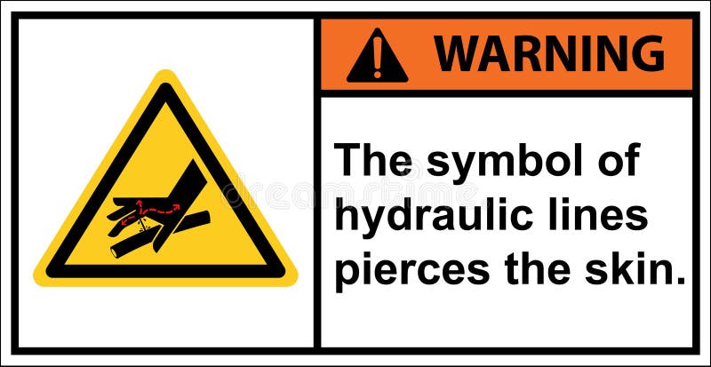 Hydraulic Warning Stock Illustrations – 217 Hydraulic Warning Stock ...
