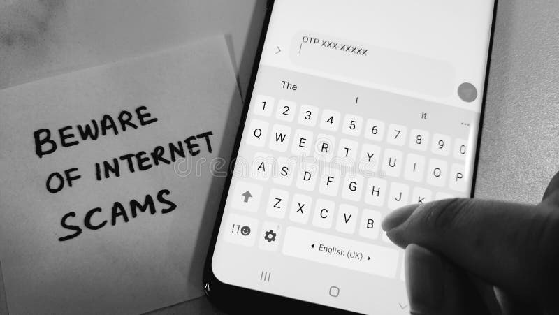 Beware of Internet Scams. Scam Alerts. Do Not Share One Time Password ...