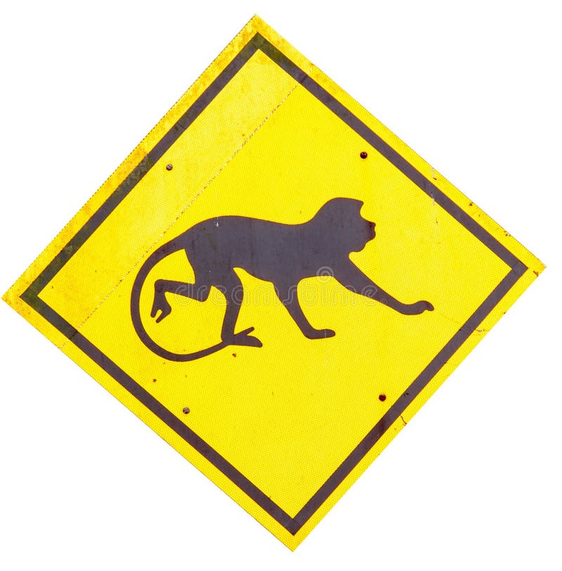 134 Warning Sign Monkey Stock Photos - Free & Royalty-Free Stock Photos ...