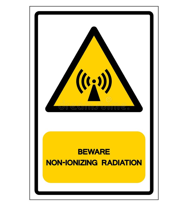 Warning Non Ionizing Radiation Stock Illustrations – 161 Warning Non ...