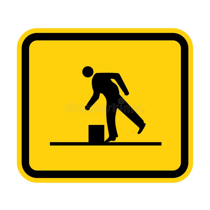 Beware Obstacles Symbol Sign Isolate on White Background,Vector ... Beware Obstacles Symbol Sign Isolate on White Background,Vector ...