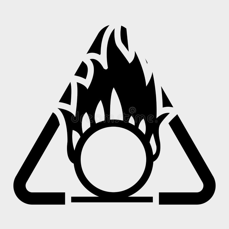 Oxidizing Material Symbol