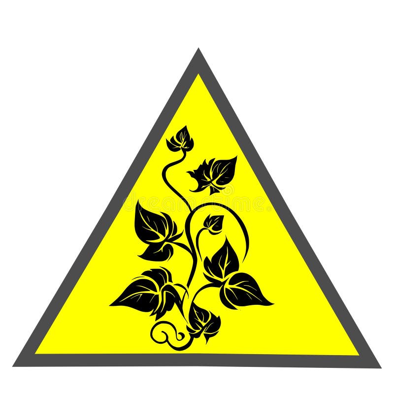 Beware of Poison Vector Graphics Stock Illustration - Illustration of ...