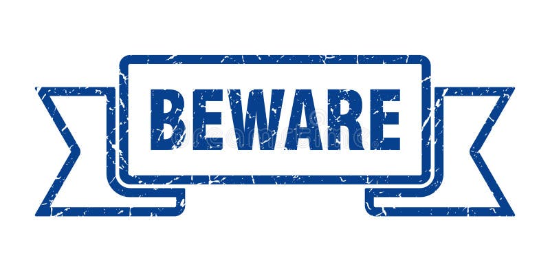 Beware Ribbon Stock Illustrations – 477 Beware Ribbon Stock ...
