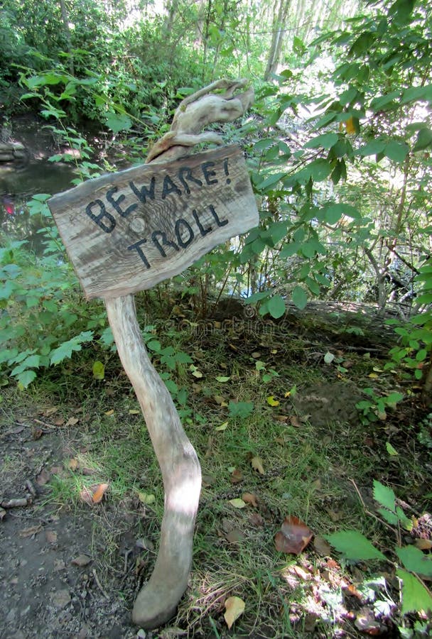Troll Warning Sign Stock Photos - Free & Royalty-Free Stock Photos from ...