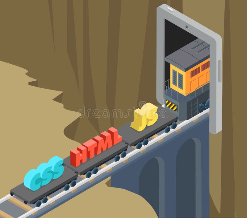 Beweglicher Vektor Isometrisches 3d Anwendungsentwicklung CSS-HTML JS ... Beweglicher Vektor Isometrisches 3d Anwendungsentwicklung CSS-HTML JS ...