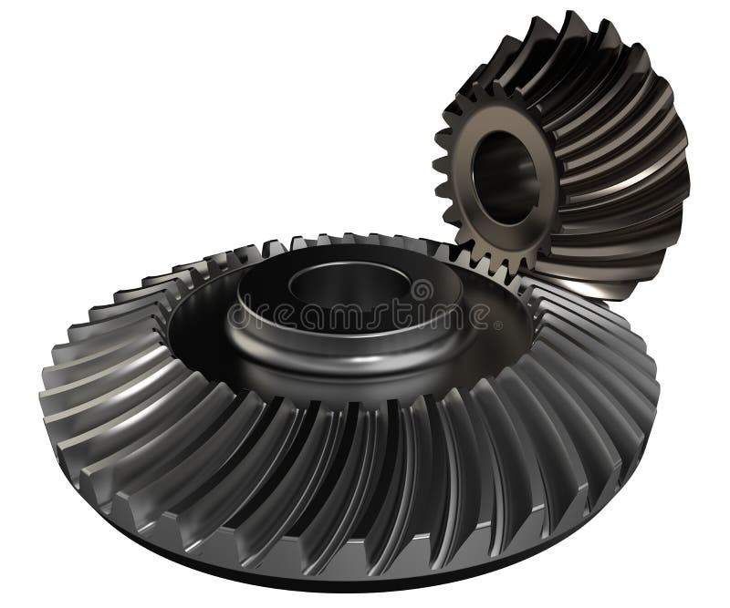 Bewel Gears stock illustration. Illustration of steel - 191896403