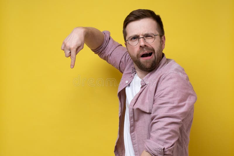 Strange expression stock image. Image of handsome, portrait - 8394393