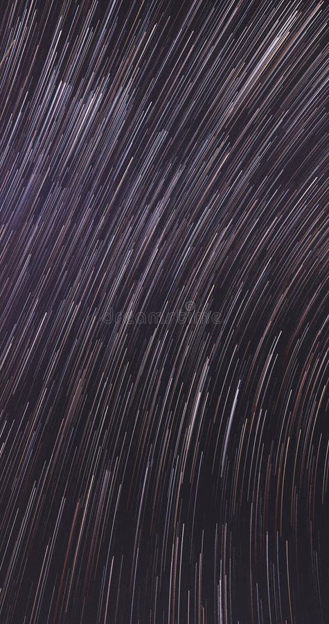 Bewitching Illusion of Star Trails. Hyper Stock Image - Image of ...