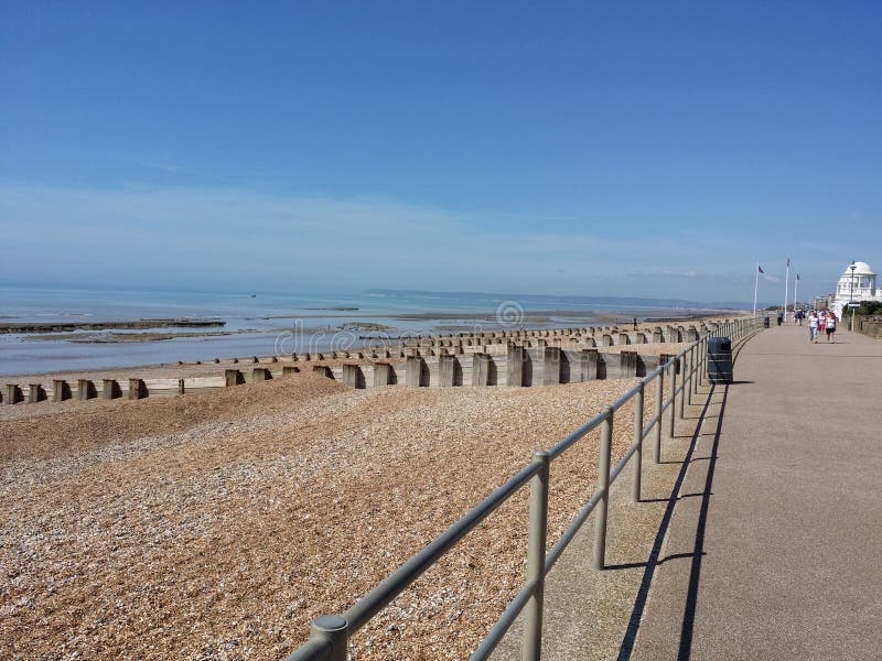 Bexhill Seafront in the Sun Stock Image - Image of summer, ocean: 42708379