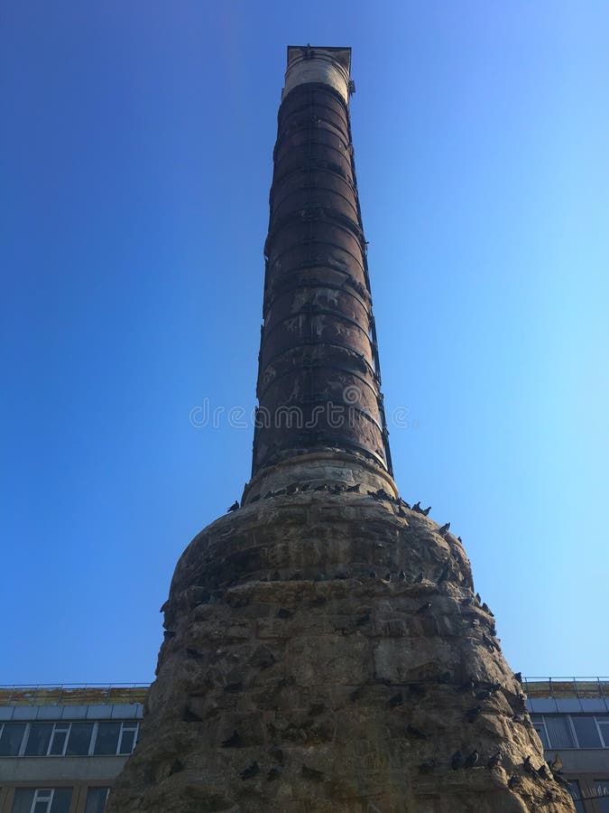 Column of Constantine in Istanbul City Editorial Stock Image - Image of ...
