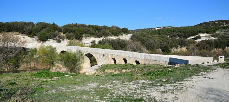 Beylerhan Bridge - Usak stock photo. Image of landscape - 272215436