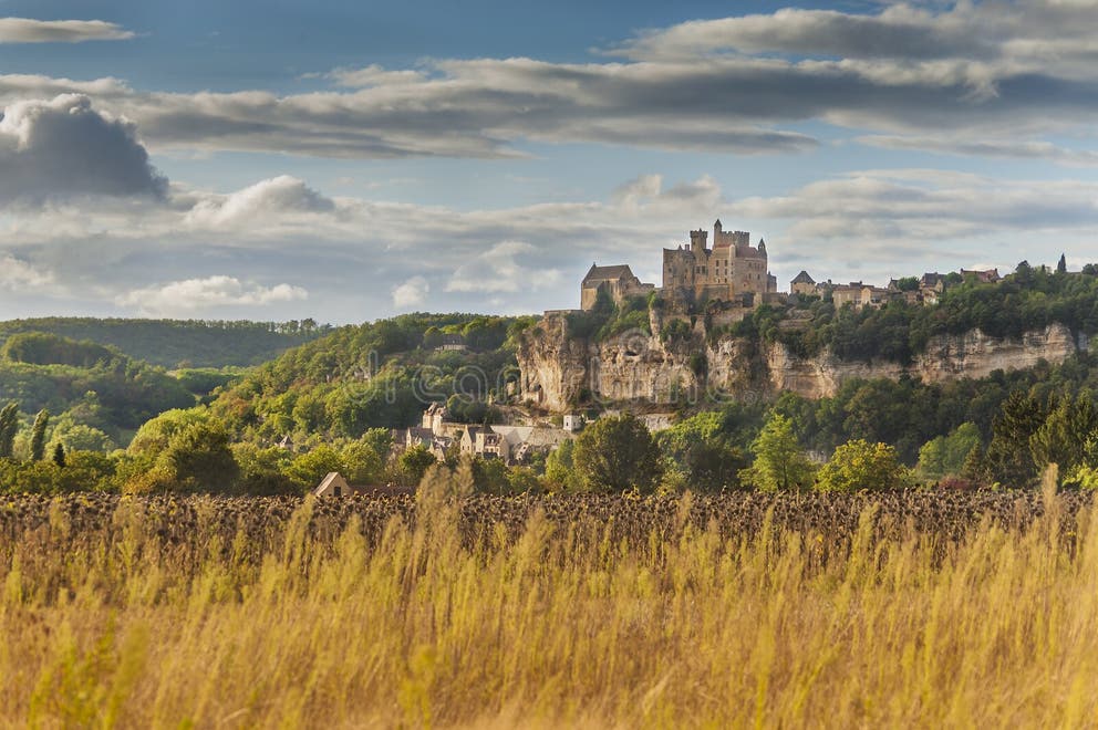 Beynac castle or chateau stock image. Image of chateau - 27445709