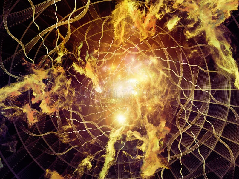 Beyond Abstract Visualization Stock Illustration - Illustration of ...