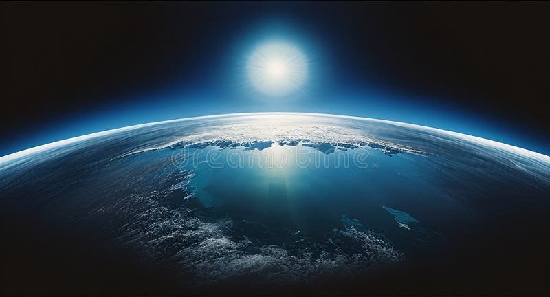 Beyond the Blue Horizon: a Realistic View of Earth from Space, Made ...