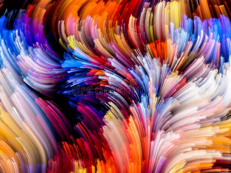 Beyond Color stock illustration. Illustration of abstract - 51734800