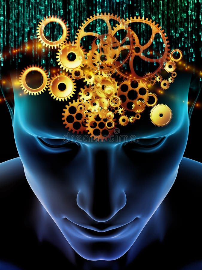 Beyond Consciousness stock photo. Image of artificial - 123032370