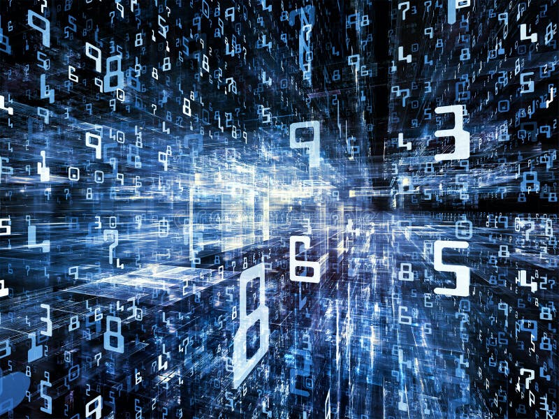 Beyond Digital Thinking stock illustration. Illustration of arrow ...