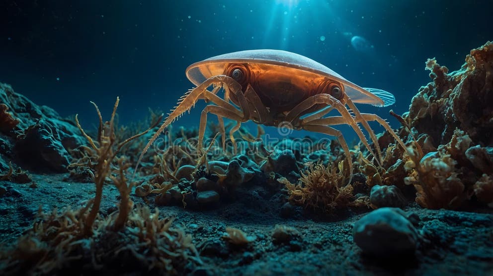 Beyond Earth: Exploring Triops in Extraterrestrial Ecosystems Stock ...