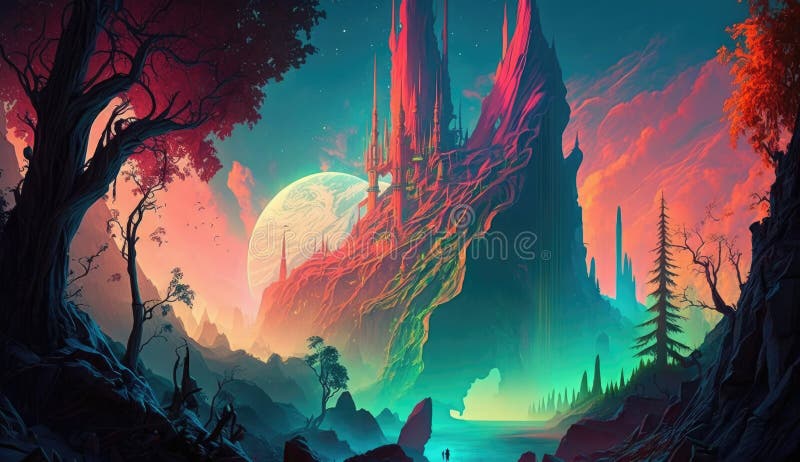 Beyond Imagination.. Generative AI Stock Illustration - Illustration of ...