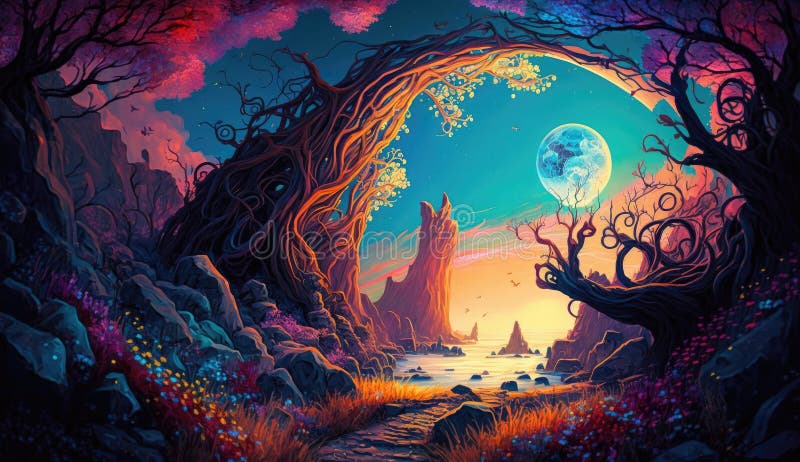 Beyond Imagination.. Generative AI Stock Illustration - Illustration of ...