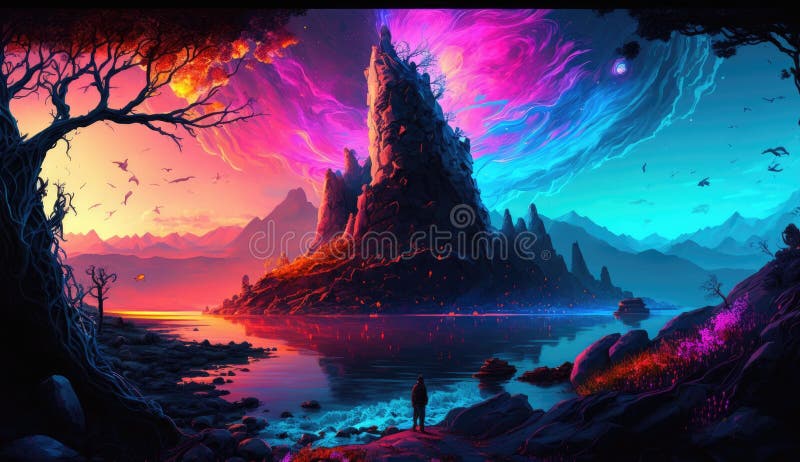 Beyond Imagination.. Generative AI Stock Illustration - Illustration of ...