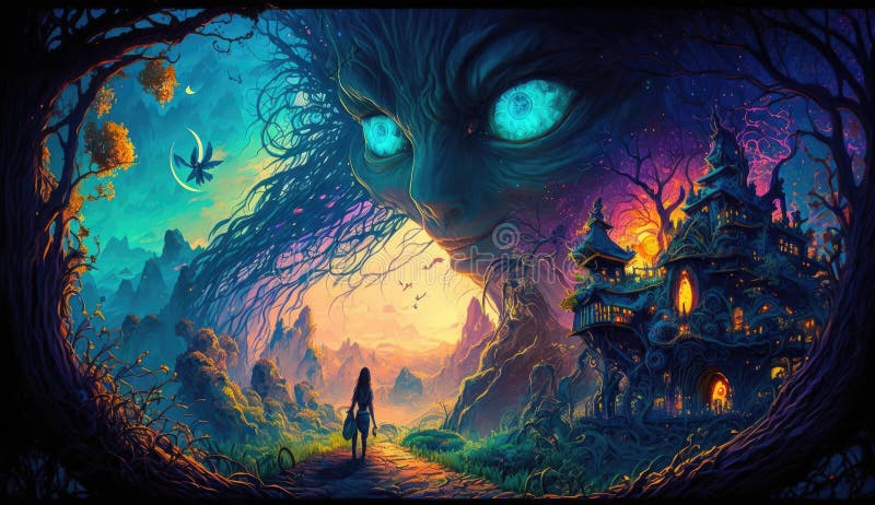 Beyond Imagination.. Generative AI Stock Illustration - Illustration of ...