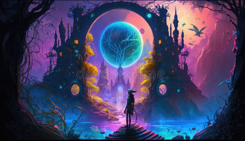 Beyond Imagination.. Generative AI Stock Illustration - Illustration of ...