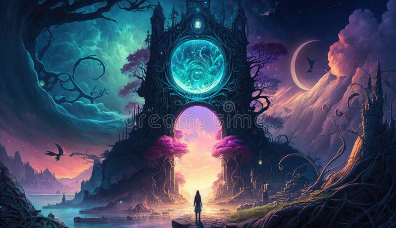 Beyond Imagination.. Generative AI Stock Illustration - Illustration of ...