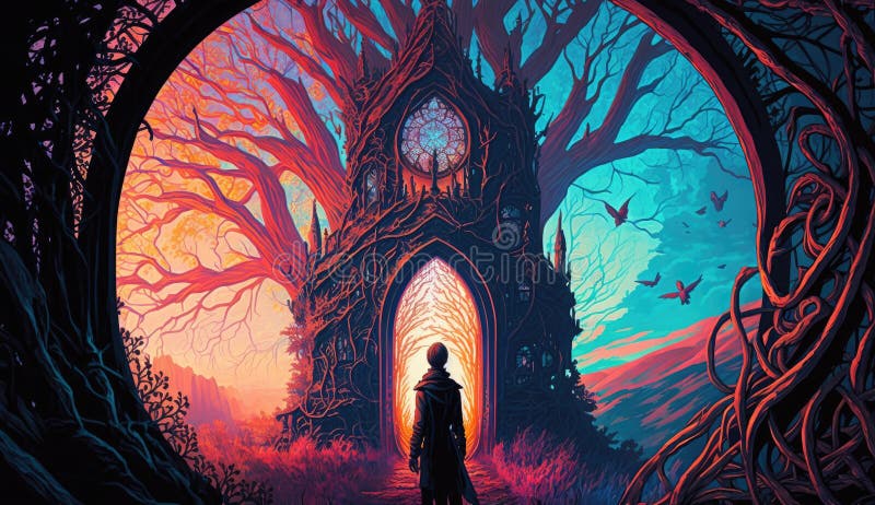 Beyond Imagination.. Generative AI Stock Illustration - Illustration of ...