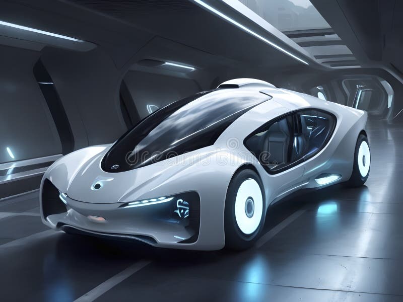 Beyond Roads. the Future of Transportation in Tomorrow S World Stock ...