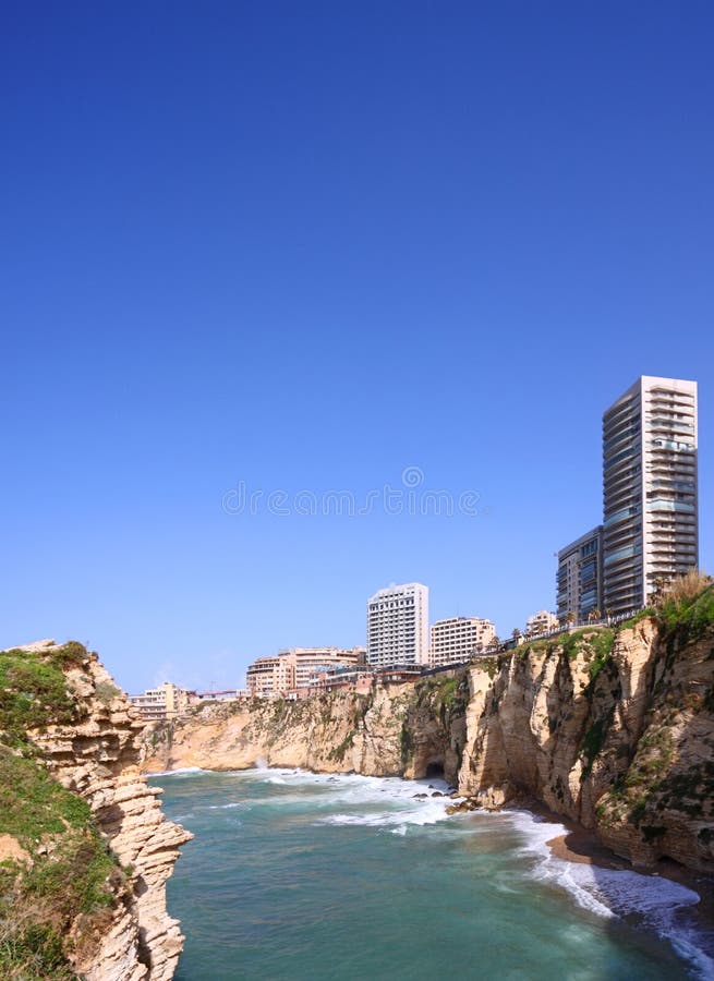 Beyrouth, Liban photo stock. Image du liban, ondes, capitale - 12852186