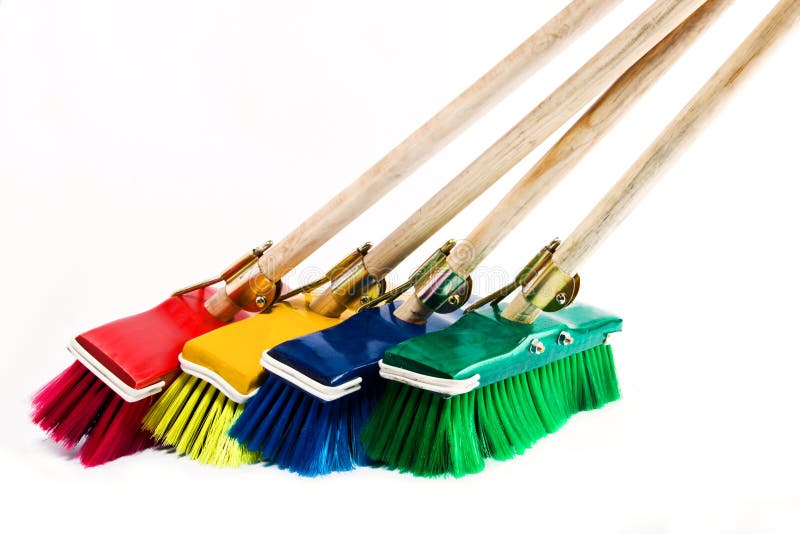 Bezems stock foto. Afbeelding bestaande uit troep, vuil - 3589418